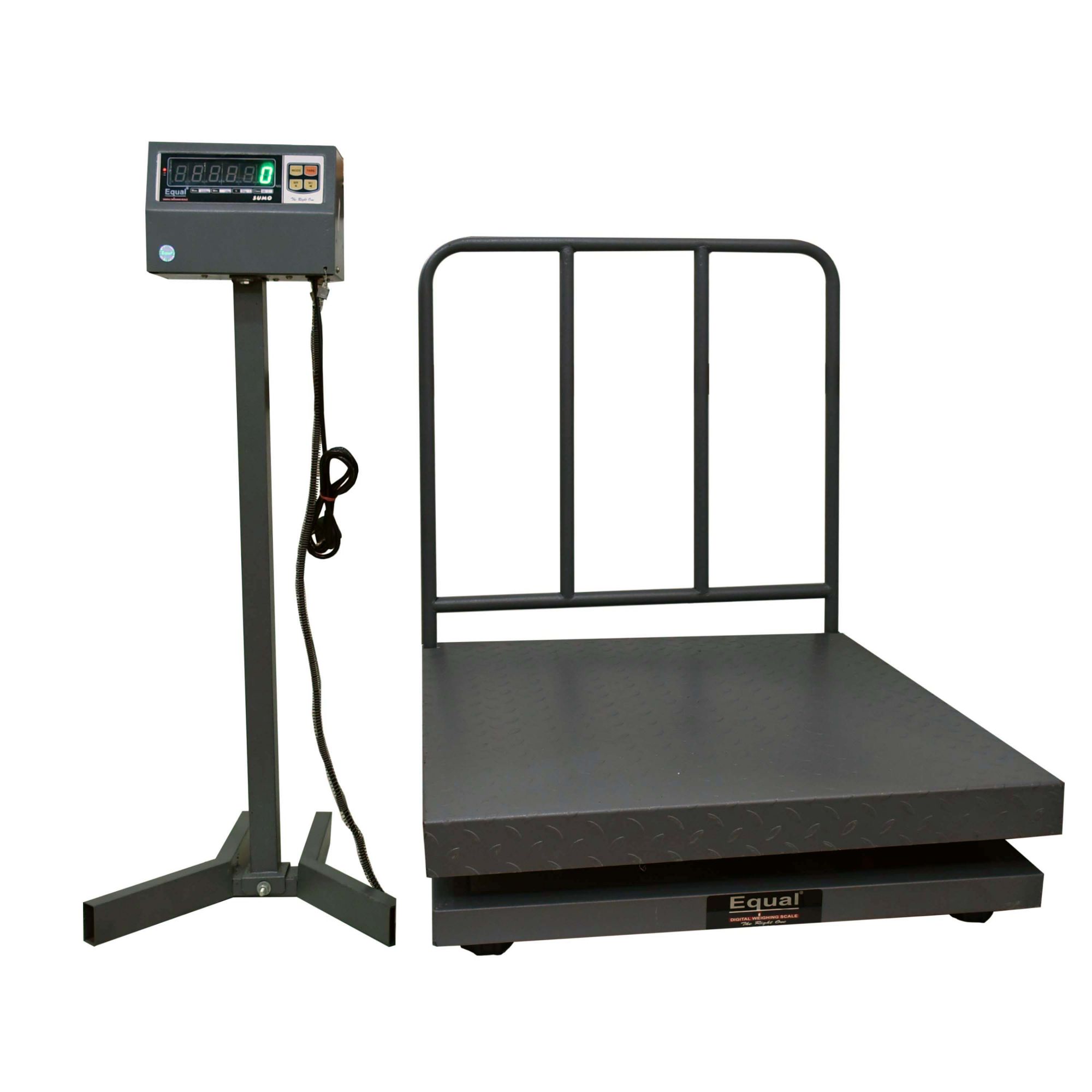 Equal Digital Platform Weighing Scale With 500 750kg Weight Capacity